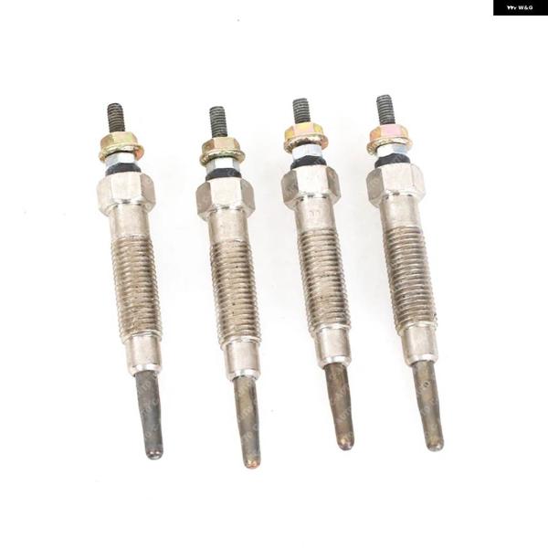 4個 カーヒーター グロープラグ 三菱 ショーグン パジェロ / 2.8 /4M40T /4M40 /GP5501 1994-2000 1995 - 99 カスタム パーツ アクセサリーElectrode Material:NormalOr...