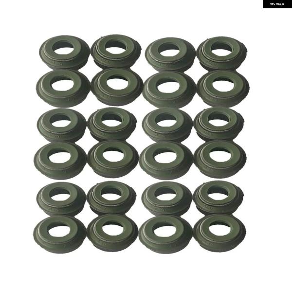 24個 6MM エンジンバルブステムオイルシール BMW 3 5 7 Z3 Z4 E85 M3 E34 E36 E39 E38 E46 E60 E66 X5 E53 X3 E83 M50 M52 M54 カスタム パーツ アクセサリーHig...