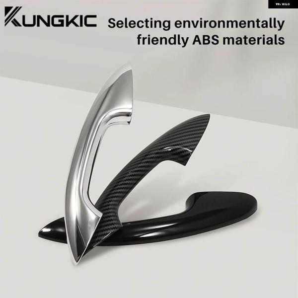 メルセデス ベンツ GLC X254 C クラス W206 S206 2022 2023 2024用 ABSカーボン ドアハンドル トリム カバー 車体 カスタム パーツ アクセサリーHIGH-CONCERNED CHEMICAL:NONE...