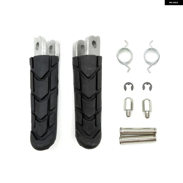 オートバイ フロント フットレスト ホンダ CB400 V-TEC CBR 600 F3 F4 F4I CBR900RR CBR1000 CBR1100XX CB1300 VFR800 RC51 フットペグ ペダル パーツ アクセサリーBr...