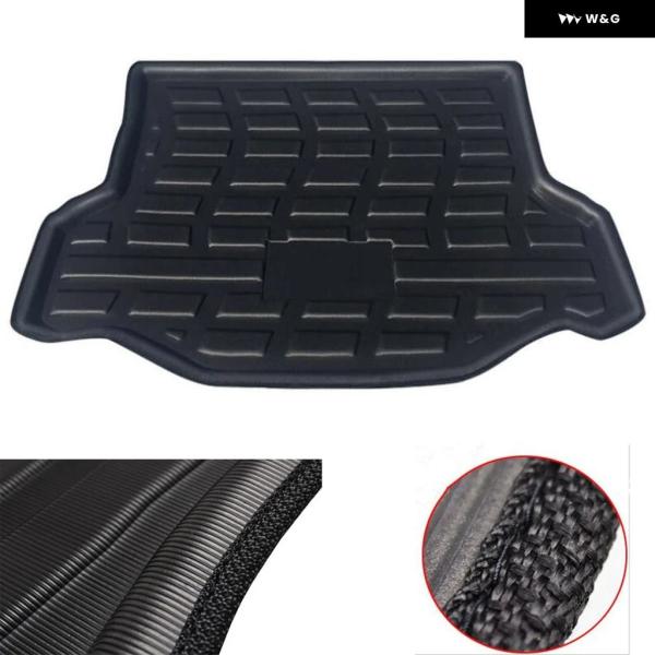 トヨタ RAV4 2013-18 カー ブーツ マット リア トランク ライナー カーゴフロアトレイ カーペット マッド プロテクター カスタム パーツ アクセサリーFilling Material:synthetic fiberBrand...