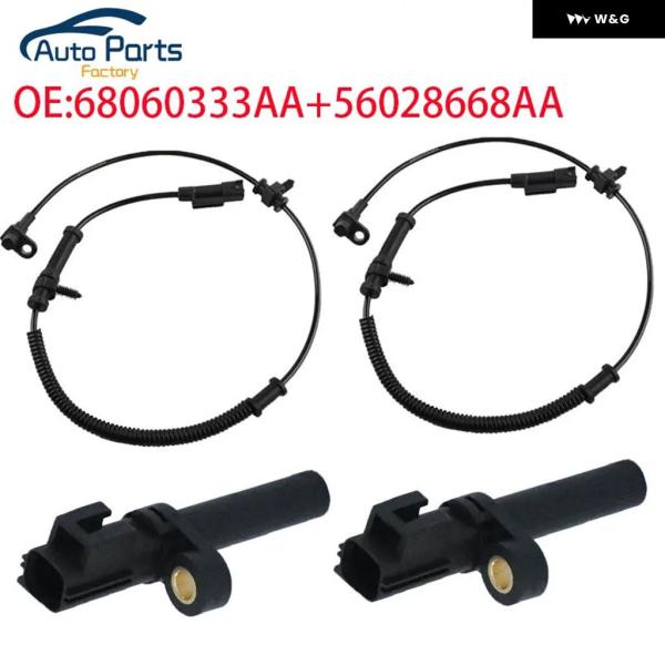 フロント リア 左 右 車 ABS ホイールスピード センサー ダッジ デュランゴ ラム 1500 2500 68060333AA 56028668AA カスタム パーツ アクセサリーHign-concerned Chemical:None...