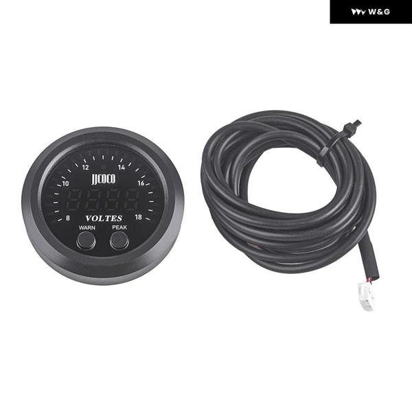 52MM Sシリーズ 電圧計 電圧計 超薄型 丸型 赤色LED ディスプレイ VM-Y-CB-02 カスタム パーツ アクセサリーHign-concerned Chemical:NonePlacement on Vehicle:FrontC...