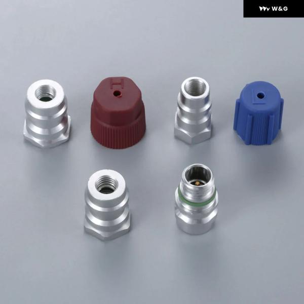 車用 R12 R22 R134A へストレート アダプター 変換 バルブ コアキャップキット 3/8インチ 7/16インチポート AC エアコン レトロ マウント 継手 カスタム パーツ アクセサリーSpecial Features:/It...