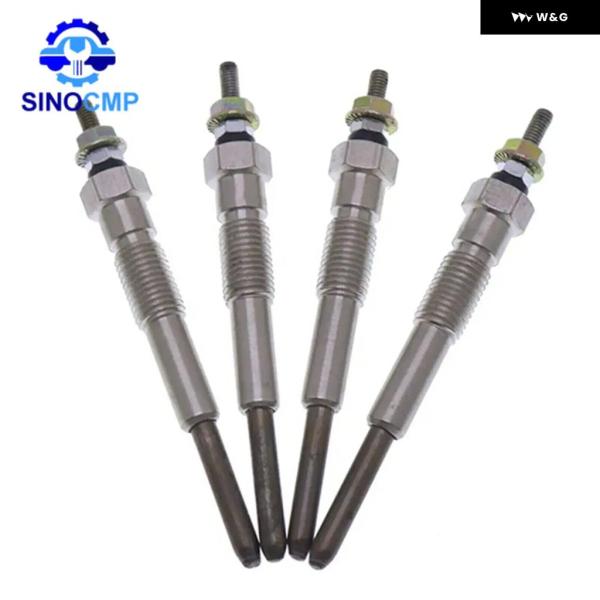 4個 600-815-2761 6008152761 12V プレヒートプラグ コマツ フォーク リフト 4D95 4D95S FD20-T11 FD25-T11 カスタム パーツ アクセサリーHign-concerned Chemical...