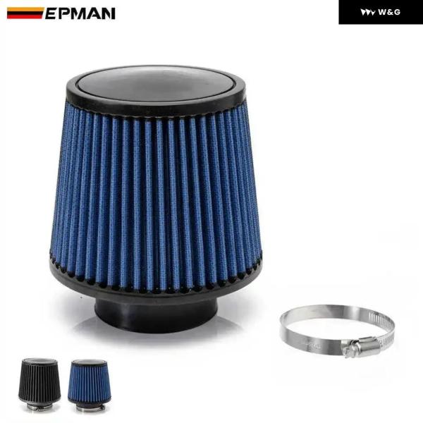 3インチ 76MM 高さ エアインテーク フィルター ハイフローコーン コールドエアインテークパフォーマンス チェロキー 84-05 EP-AF001A カスタム パーツ アクセサリーHign-concerned Chemical:None...