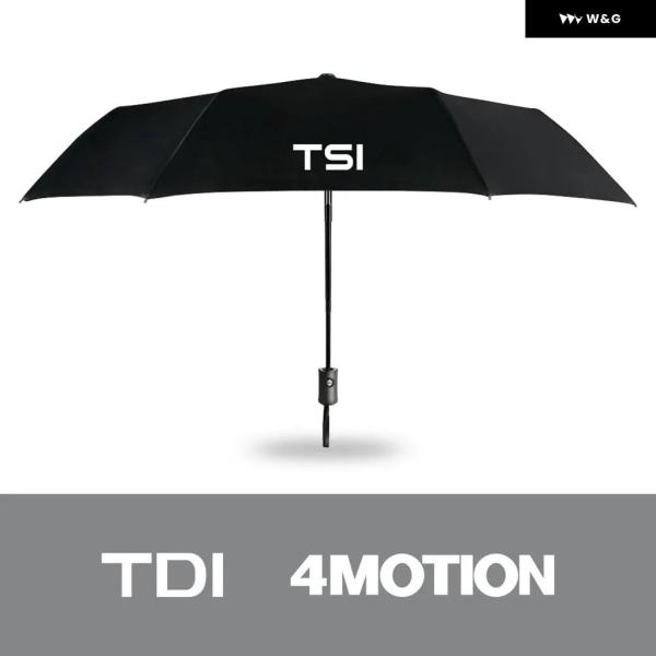 全自動 折りたたみ 傘 防風 カーアクセサリー フォルクスワーゲン VW TSI TDI 4モーション ティグアン パサート B5 B6 ポロ ゴルフ 7 6 4 カスタム パーツ アクセサリーMaterial:Aluminum Alloy...