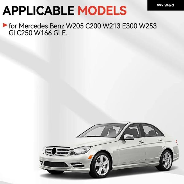 1 アンダージャッキポイント ジャッキ サポート パッド カバー メルセデス ベンツ W205 W206 W213 W166 W222 A2046920028 A2046900009 カスタム パーツ アクセサリーHign-concerne...