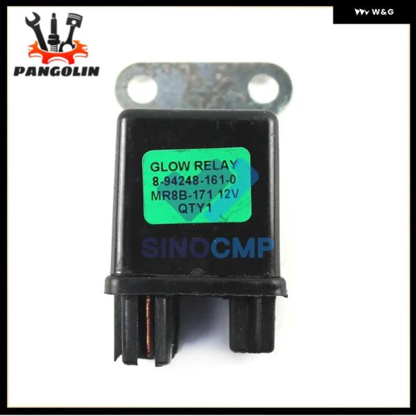 12Vリレー 8942481610 8-94248-161-0 日立 ZAXIS27U ZAXIS50U EX40U 掘削機 充電始動 システム オルタネーター ジェネレーター カスタム パーツ アクセサリーHign-concerned C...