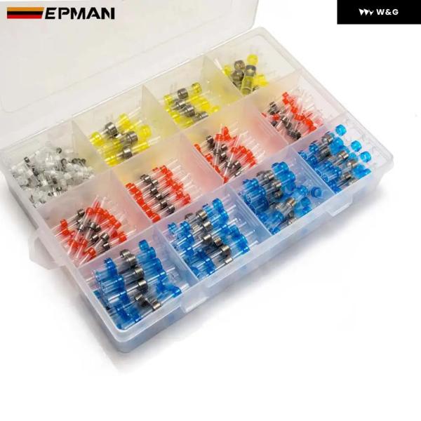 300個 防水 はんだ 熱収縮 チューブ はんだスリーブ チューブ ワイヤコネクタ ケーブル スプライス ライン対ラインコネクタ EP307GP300 カスタム パーツ アクセサリーHign-concerned Chemical:NoneP...