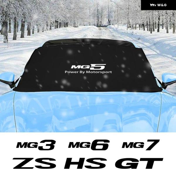 窓ガラス雪氷カバー 霜防止曇り止め自動車 外装 アクセサリーMG ZS HS GT HECTOR MG3 MG5 MG6 MG7 カスタム パーツ アクセサリーMaterial:Polyester Oxford ClothModel Num...