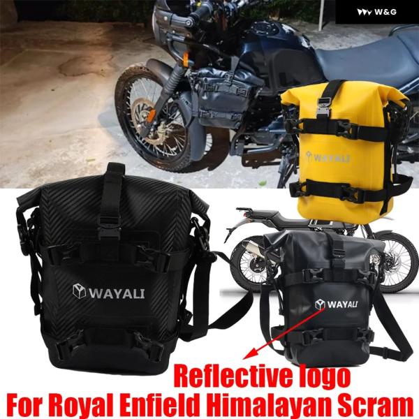 防水 リペアツール配置 収納 バッグ ROYAL ENFIELD HIMALAYAN SCRAM 411 SCRAMBLER アクセサリー フレーム クラッシュ バー バッグ カスタム パーツ アクセサリーHign-concerned Ch...