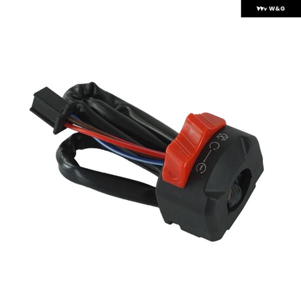 7/8インチ 22MM オートバイ バイク スイッチ ハンドルバー マウント プッシュ ボタン ヘッドライト フォグランプ スタート キル オン/オフスイッチ 12V カスタム パーツ アクセサリーHign-concerned Chemic...