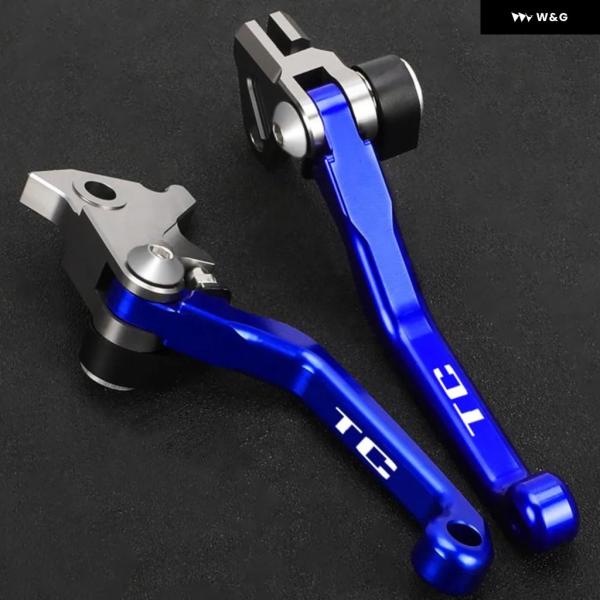 ダートピット オートバイ バイク HUSQVARNA TC65 TC85 2017-23 モトクロス ピボット 折りたたみ 式 ブレーキクラッチ レバー カスタム パーツ アクセサリーHign-concerned Chemical:None...