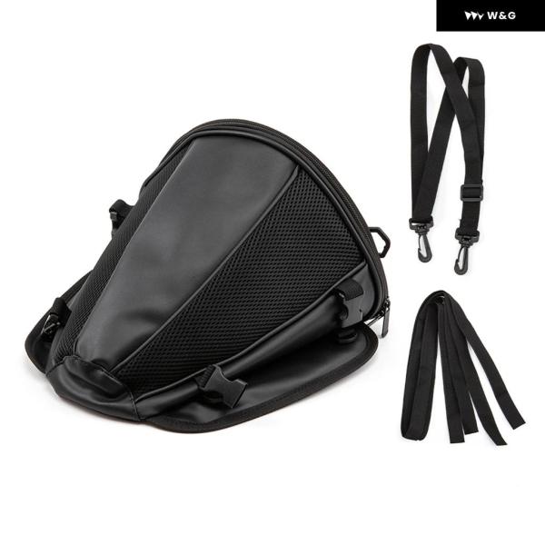 オートバイ バイク テールバッグ カーボン リア オートバイ バイク リア キャリア バッグ マッチングレーシング 防水 多機能ライディングバックパック カスタム パーツ アクセサリーHign-concerned Chemical:None...