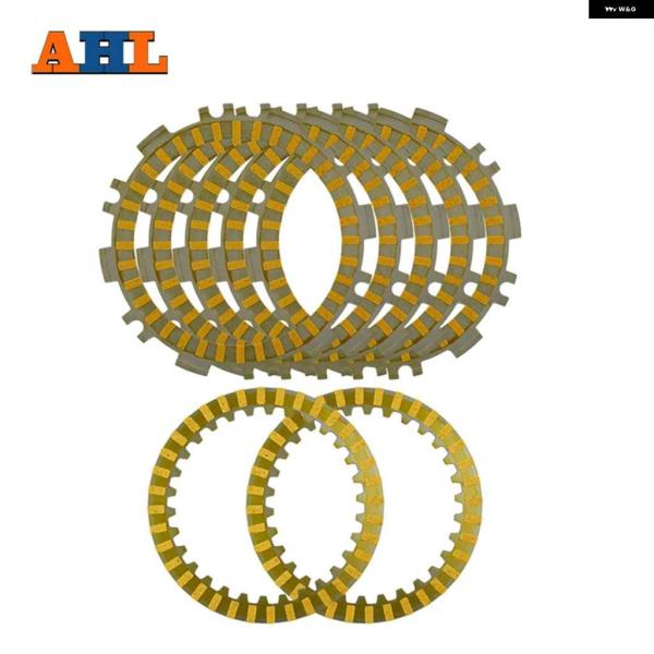 フリクションプレートセット 紙ベースプレート オートバイ バイク 部品 クラッチプレート フリクションディスク ヤマハ T-MAX 500 TMAX500 T MAX500 カスタム パーツ アクセサリーHign-concerned Che...