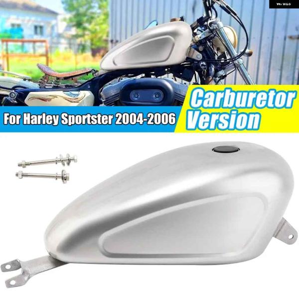 14.4L 3.8ガロン オートバイ バイク 未塗装 ガス キャブレター 燃料タンク アクセサリー ハーレー スポーツスター 1200 フォーティーエイト 2007年以降 カスタム パーツ アクセサリーHign-concerned Chem...