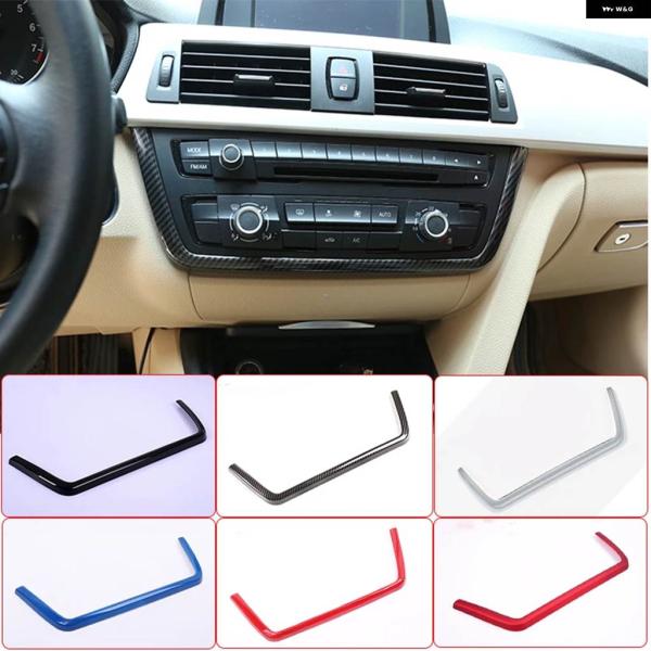 ABS 車内センター コントロール CD パネル フレーム カバー ステッカー トリム BMW 3 4シリーズ 3シリーズ GT F30 F36 316 318 320 2013-2019 カスタム パーツ アクセサリーHigh-conce...