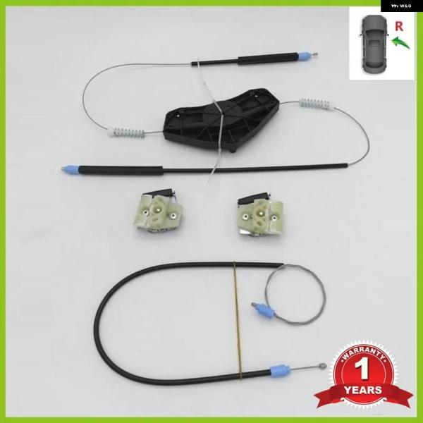 右側ドア電動ウィンドウレギュレーターリペアキット フロント VW PASSAT B6 3C 2006 2007 - 10 2011 カー スタイリング カスタム パーツ アクセサリーSpecial Features:Electic Wind...
