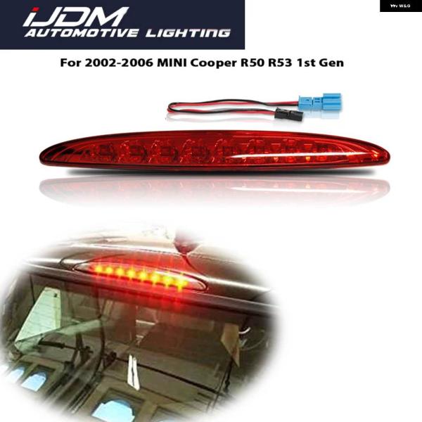 車用 LED 12V サード ブレーキライト ハイ マウント シグナルランプ BMW MINI COOPER R50 R53 1ST 第一世代 2001 - 06 カスタム パーツ アクセサリーHigh-concerned chemical...