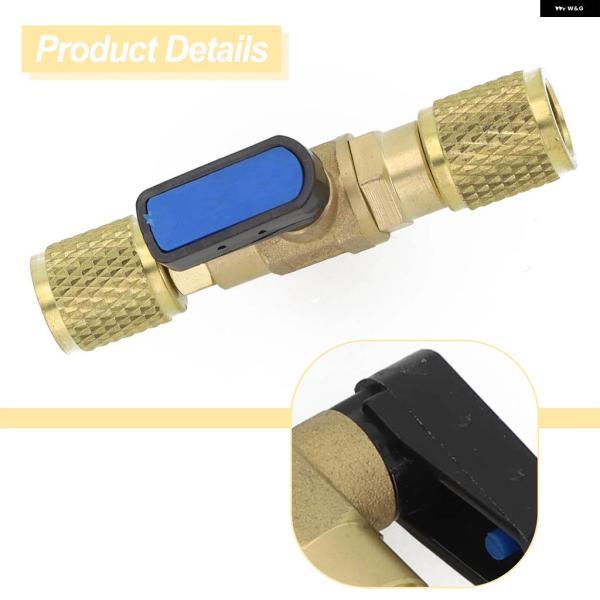 真鍮製冷凍ボール バルブ カー エアコン 冷凍ボール バルブ アダプター ボール バルブ コネクタ カスタム パーツ アクセサリーHigh-concerned chemical:NoneOrigin:Mainland ChinaBrass ...