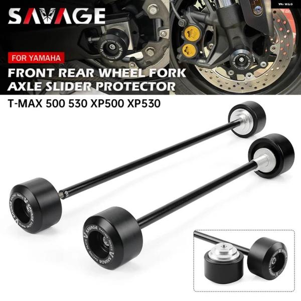 T-MAX 500 530 560 オートバイ アクスル スライダー ヤマハ XP 560 TMAX XP530 リアフロントホイール フォーク クラッシュ プロテクター パッド スイングアーム スライダー カスタム パーツ アクセサリーH...