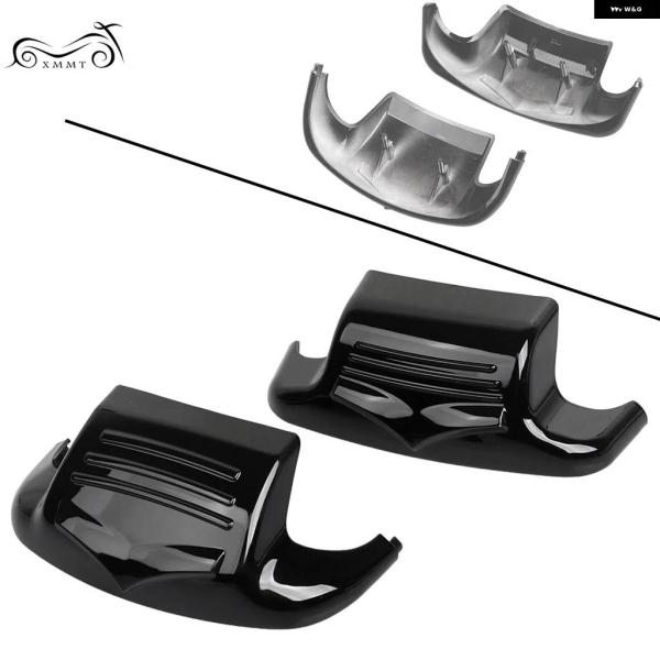 グロスブラック フロントリア フェンダーチップ ハーレー バイク マッドガード ヘリテージ ソフテイル FLSTC 1986-2008 ロードキング 1980-2013 カスタム パーツ アクセサリーHigh-concerned chemi...