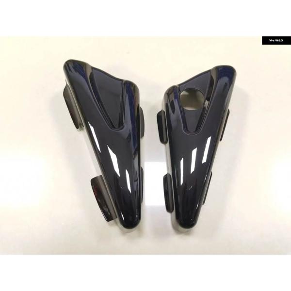 グロスブラック オートバイ ABS タンクサイド フレーム カバー ハーレー V-ROD 2002-2006 VRSCA VRSCB 2005 スクリーミンイーグル VRSCSE カスタム パーツ アクセサリーHigh-concerned ...