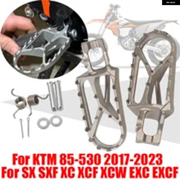 KTM 85 125 150 250 300 530 SX SXF XC XCF XCW EXC EXC-F アクセサリー フットペグ ペダル レスト フットレスト フットペグ パーツ カスタム パーツ アクセサリーHigh-concern...