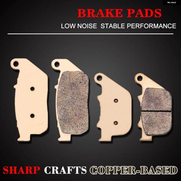 ハーレー アイアン1200 SPORTSTER CUSTOM 883N 883L XL1200 1200V 1200X ナイトスター48 フォーティエイト用 XL88 フロントリア ブレーキ パッド カスタム パーツ アクセサリーHigh-...