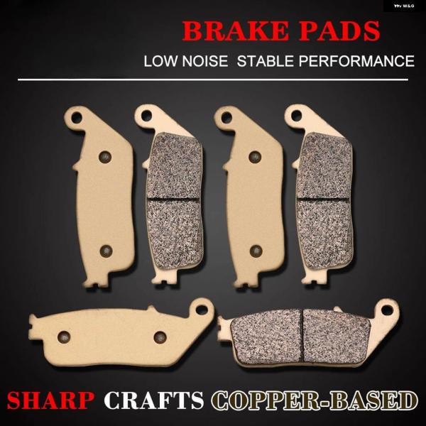 トライアンフ アドベンチャラーレジェンド TT THUNDERBIRD SPORT TIGER 855I 855CC 955CC オートバイ 金属 銅製前後ブレーキ パッド カスタム パーツ アクセサリーHigh-concerned che...