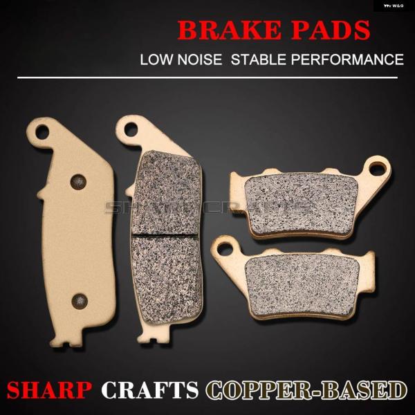 ヤマハ X-MAX ノンABS ブレンボ 2014-2015 S-MAX155 SMAX155 2015-2016 YP250R用 オートバイ 銅製 フロントリア ブレーキ パッド キット カスタム パーツ アクセサリーHigh-conce...