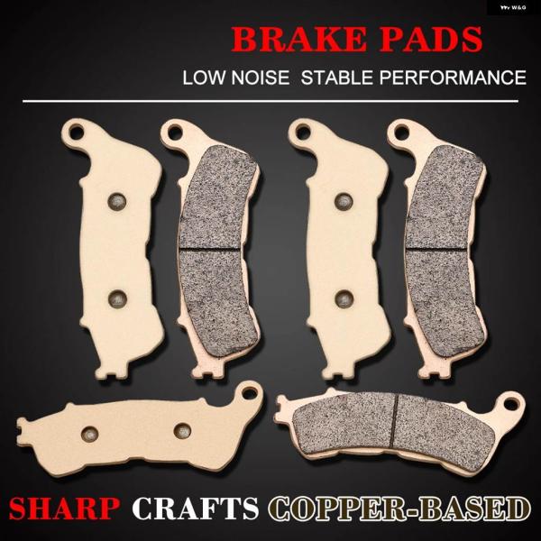 CBF1000 ホンダ A/S/T FA ABS用 オートバイ 前後ブレーキ パッド 2006 - 2014 - 2016 カスタム パーツ アクセサリーHigh-concerned chemical:NoneModel Name:CBF ...