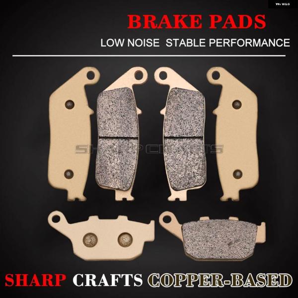 ホンダ 1989-1990 VT250 88-90 CBR250 MC22 MC19 1988-1994 GW250 オートバイ 銅製 金属 フロントリア ブレーキ パッド ディスク カスタム パーツ アクセサリーHigh-concerne...