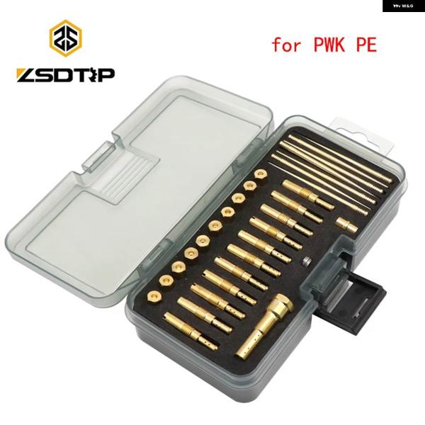 ZSDTRP PE 26-28 PWK 21-34 キャブレター スーパープレシジリペアキット スライドニードルパイロットメインジェットニドルハウス付き カスタム パーツ アクセサリーSpecial Features:pwk pe carb...