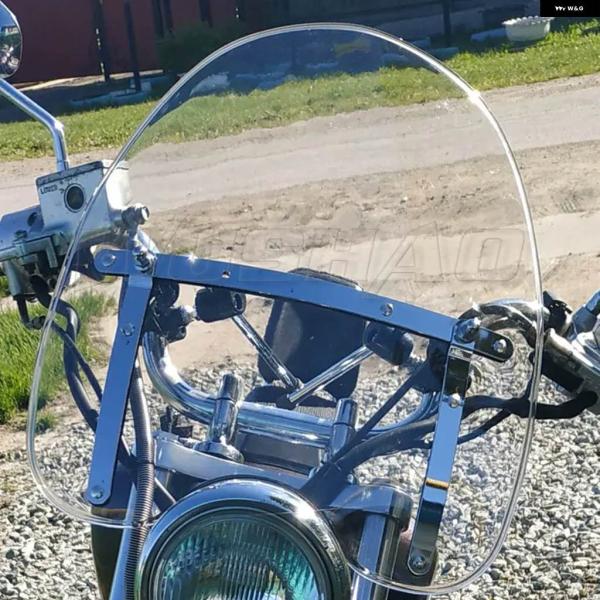 2003-2019年式 カワサキ バルカン VN 650 900 1600 1700 2000 EN650 VN900 VN1700 7/8インチ ハンドルバー 固定スクリーン カスタム パーツ アクセサリーItem Weight:1.8k...