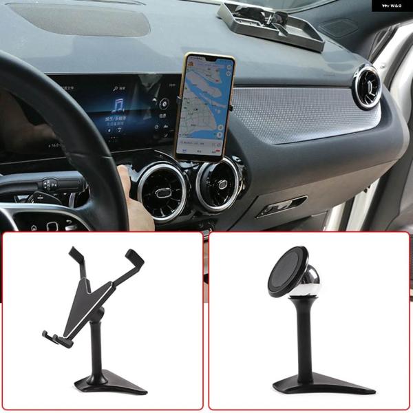 メルセデス ベンツ AB CLA GLA GLB クラス W177 W247 C117 X156 X247 2020 インナーアクセサリー用車用携帯電話 ホルダー ナビゲーション ブラケット カスタム パーツ アクセサリーHigh-conc...