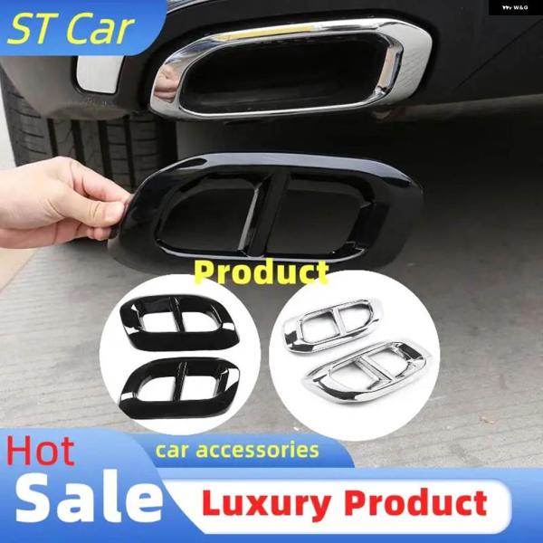 メルセデス ベンツ GLE 350 GLE 450 GLC GLS GLS W167 X253 X167 2020 2020 車用マフラー エキゾースト パイプ テールカバー トリム 外装 アクセサリー カスタム パーツ アクセサリーHig...