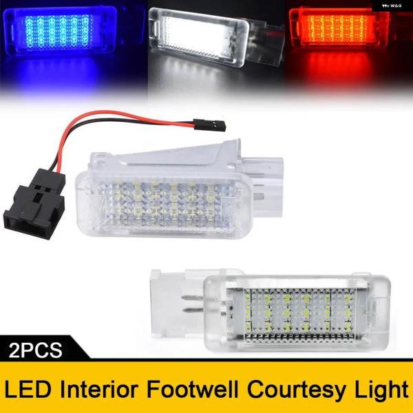 VW ゴルフ 5/6 ゴルフ プラスジェッタパサットCC EOS シロッコトゥレージ シャランLEDカー フットウェルライト CANBUSエラーコードなし オートアクセサリー カスタム パーツ アクセサリーHigh-concerned ch...