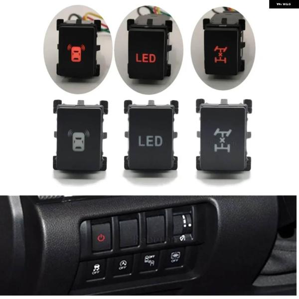 LED ライトレーダー中差ロック ボタン スイッチワイヤー付き トヨタ スバル フォレスター SK 2019-21 カスタム パーツ アクセサリーHigh-concerned chemical:NoneItem Weight:0.03kgO...