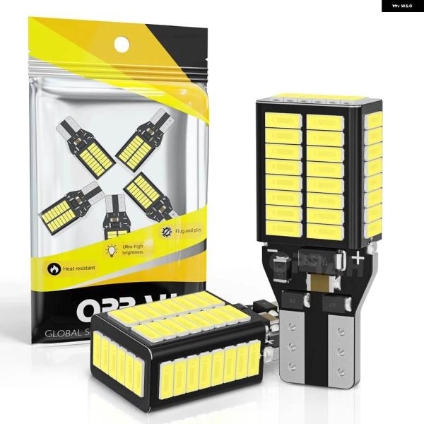OPRAH 2PCS T15 W16W LED CANBUS 1800LM SUPER 921 912 LED 電球 54SMD 4014 車両バックアップバックライト 自動テール信号ランプ カスタム パーツ アクセサリーHigh-conc...