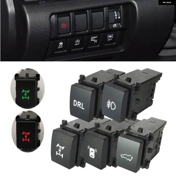 スバル フォレスター SK 2019年 - 21台用DRL フロント フォグライト レーダー リア トランク ミディアム ディフロックスイッチ 再装備スイッチ カスタム パーツ アクセサリーHigh-concerned chemical:N...