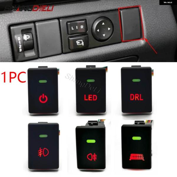 車内 LED DRLランプ前後 フォグランプ パワースポットライトスイッチワイヤー付きいすゞMU-X D-MAXスパーククロス カスタム パーツ アクセサリーHigh-concerned chemical:NoneBrand Name:Sh...