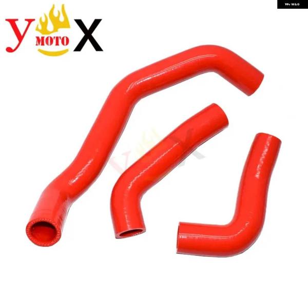 ZZR1000 D 93-01 レッド バイク シリコーン ラジエーター 水管 冷却管 ホース チューブ キット カワサキ ZZR1100D 1993-2001 1994 1995 1996 カスタム パーツ アクセサリーHigh-conc...