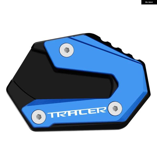 トレーサー700 キック スタンド バイク サイド スタンド エクステンダー 延長 パッド ヤマハ TRACER700 FJ-07 トレーサー7/GT 2021 - 24 カスタム パーツ アクセサリーProtective parts:Fr...