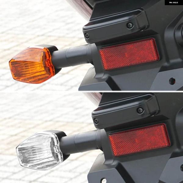 2セット オートバイ ターンインカー インジケーター ランプ フロントリア ホンダ CB400 SF CB 1300 600 900 ホーネット CBR RR 1100XX 600F CBR125R カスタム パーツ アクセサリーHigh-...