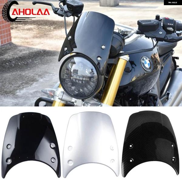 ABS フロントガラス フライスクリーン ダッシュボード フェアリング カバー BMW R NINE T 2014 - 2021 カスタム パーツ アクセサリーHigh-concerned chemical:NoneItem Weight:...