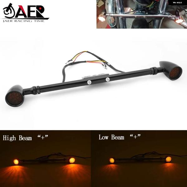 LED オートバイ ウィンカー インジケーター ブラケット マウント キット 付きブリンカーブレーキランプ ホンダ ヤマハ スズキ ドゥカティ カスタム パーツ アクセサリーBattery Included:NoHigh-concerned...