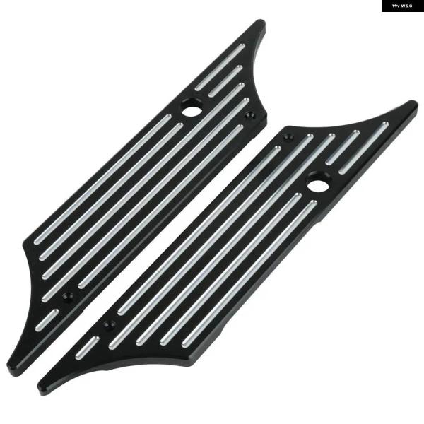 バイク サドルバッグ ラッチカバー 顔 ハーレー ツーリングエレクトラグライド ロードキング ストリートFLHRFLHXEFI FLHTI 1993-2013 12 カスタム パーツ アクセサリーProtective parts:Other...