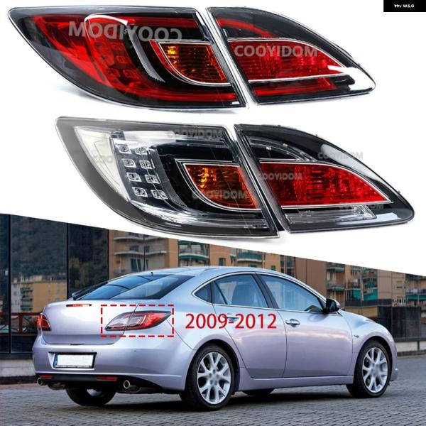 オート テールライト LED リア バンパー ライト ブレーキライト ウィンカーランプ アセンブリ マツダ 6 GH 2009-2012 GV8E-51-3F0 GV7K-51-3J0 カスタム パーツ アクセサリーHigh-concern...